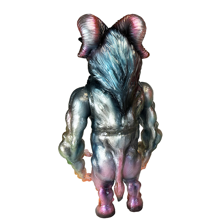 Max Toy Co - Baphomet by Zurdo custom painted Mark Nagata sofubi