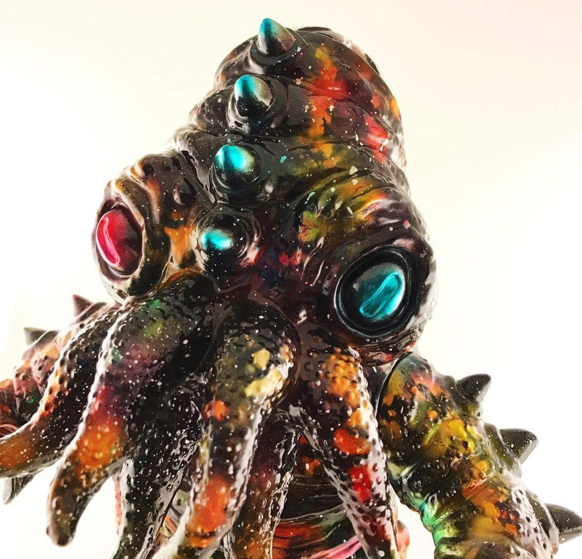 Nebula Kaiju TriPus Max Toy X Obsessed Panda - Max Toy Company